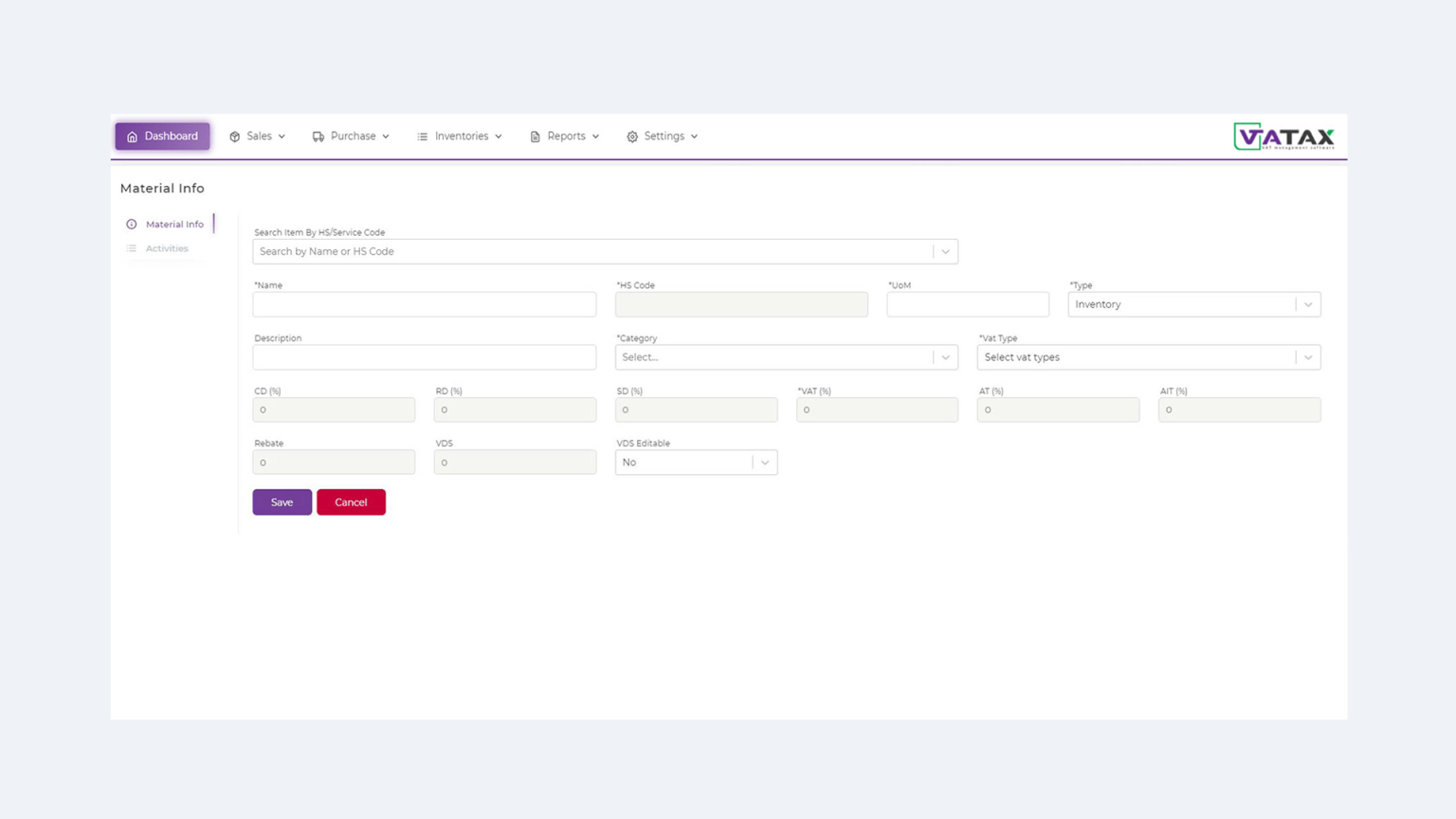 VAT management Software VATAX, Approved by NBR